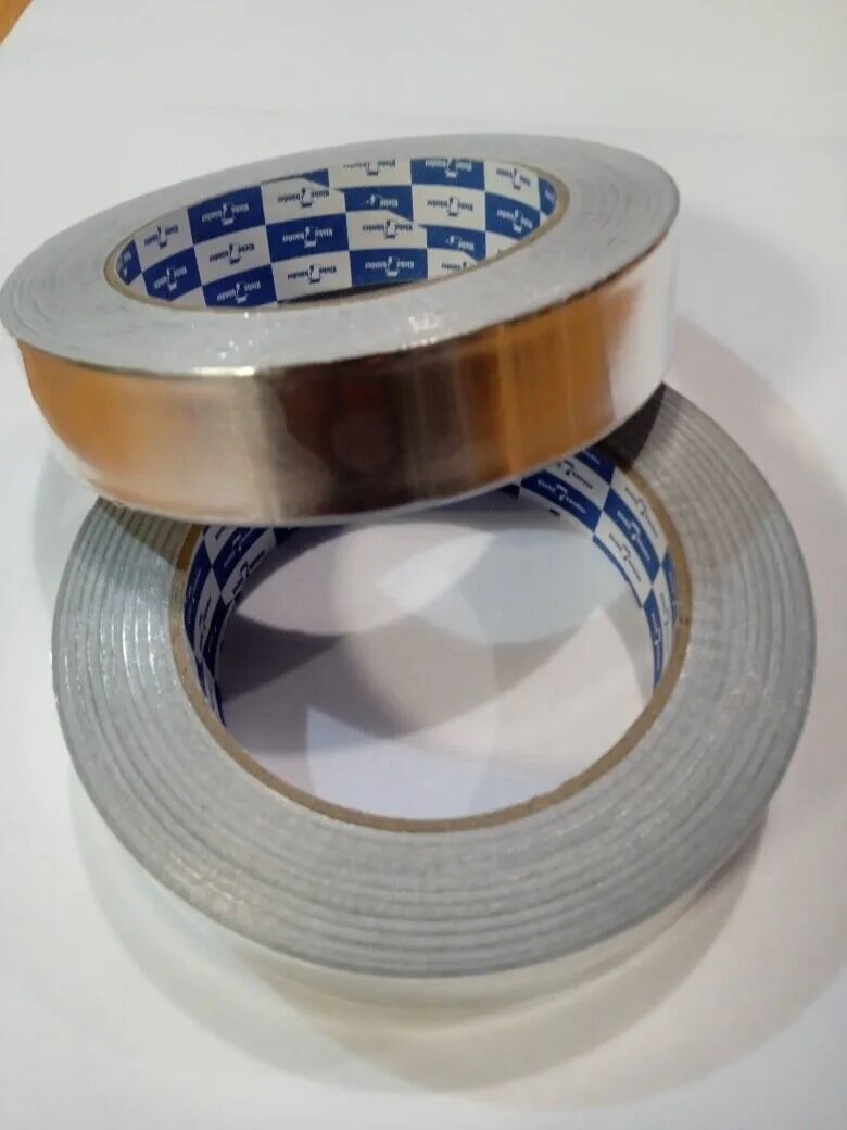 6 штук Алюминиевая лента, 25мм х 40М, 50 мкм, без и/у, Klebebander
