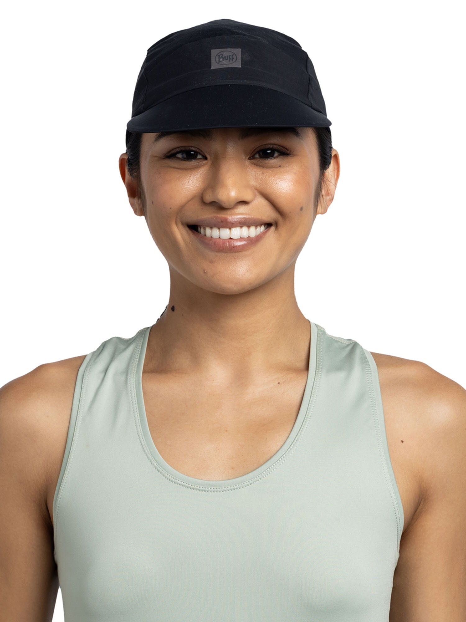 Кепка Buff Pack light cap для взрослых и детей, размер L, черный — фото 1