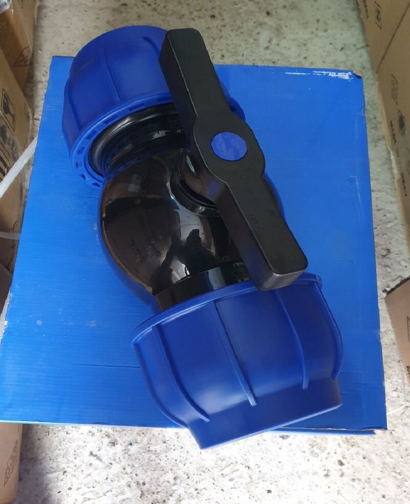 Кран шаровой пнд d 75 мм VALFEX