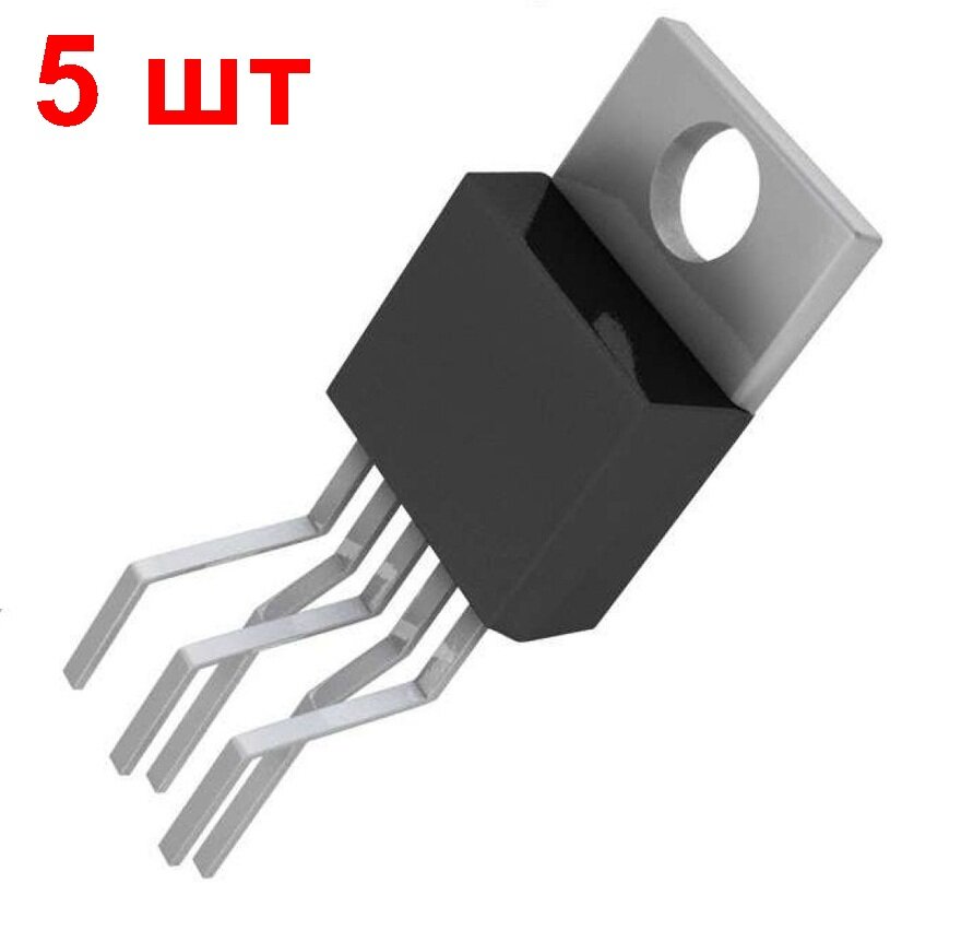 Микросхема TDA2030L-TB5-T 5 шт. одноканальный усилитель низкой частоты УНЧ Hi-Fi аудио TO-220B 5pin