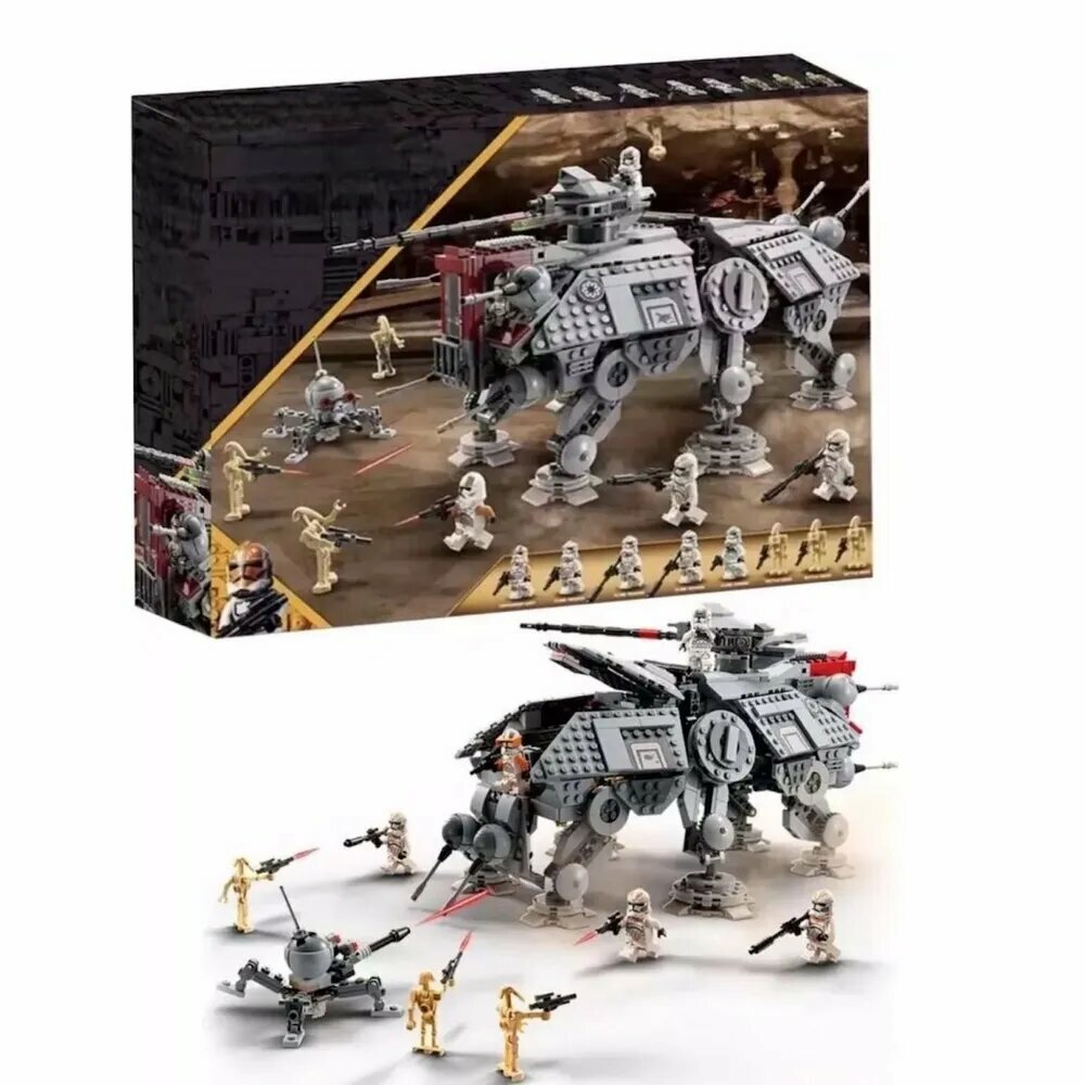 Конструктор "Шагоход АТ-ТЕ", совместим с другими брендами, 1082 детали