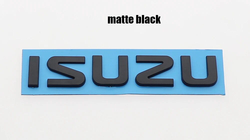 1 шт. 3D ABS ISUZU D-MAX DDi Cab-4 автомобильная буква на передний капот логотип наклейка хвостовой бампер значок авто задний багажник эмблема аксессуары WSL mb small FT ISUZU