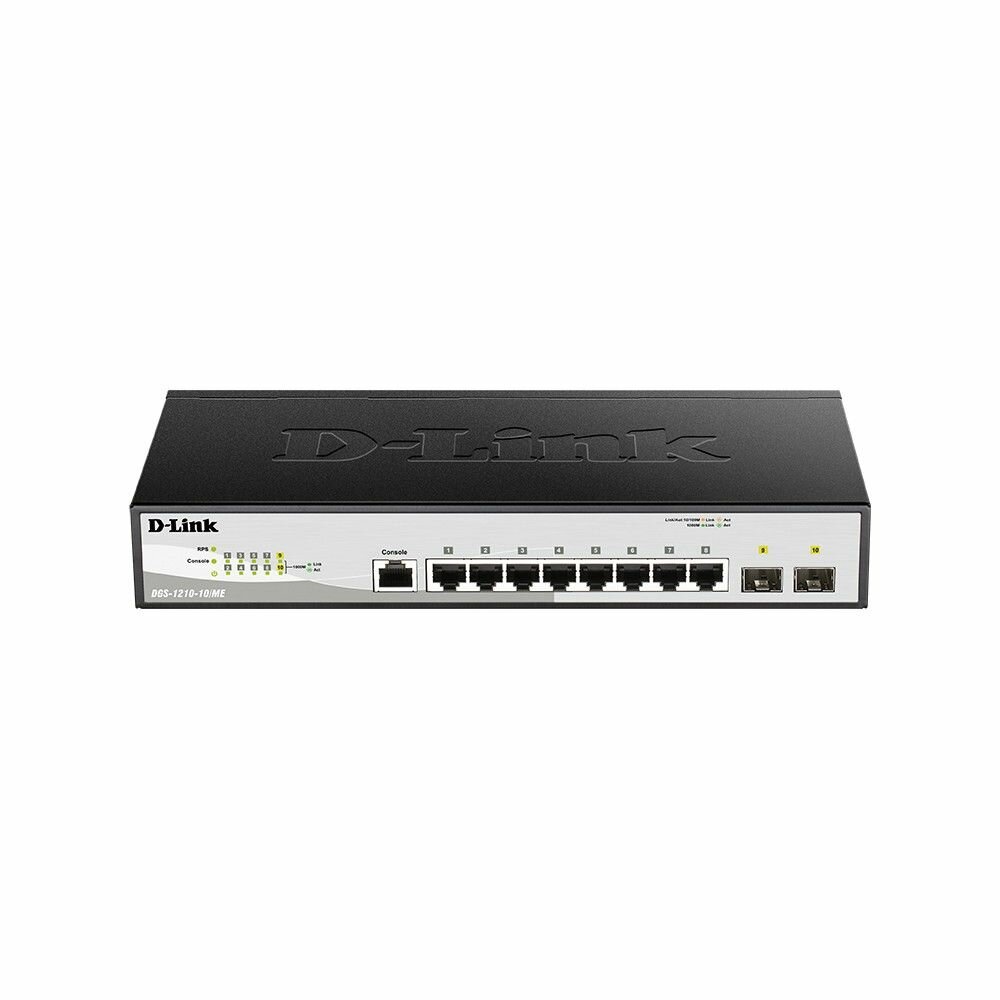 D - Link DGS - 1210 - 10 ME B2A Управляемый L2 коммутатор