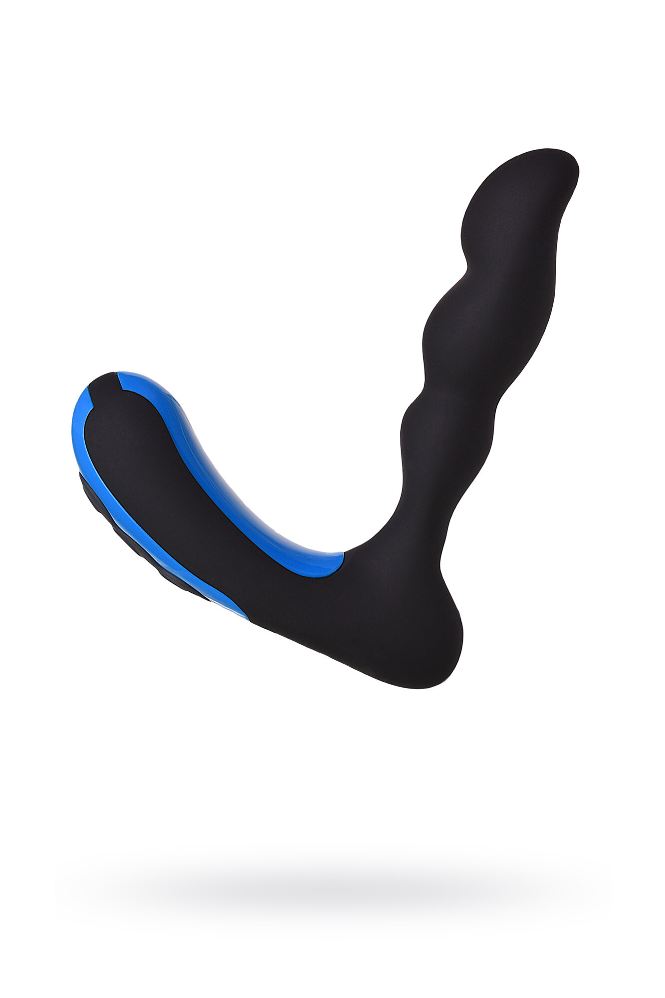 Стимулятор простаты Erotist Second, силикон черный 14см, вибрация