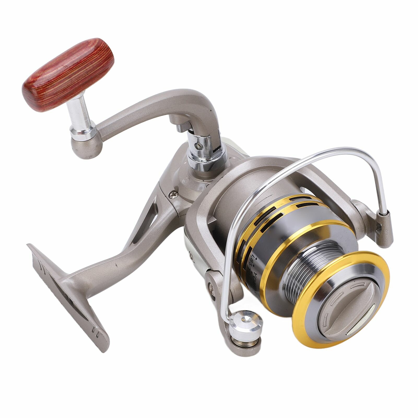 Спиннинговые катушки GS4000, гладкая мощная металлическая спиннинговая рыболовная катушка для морской рыбалки