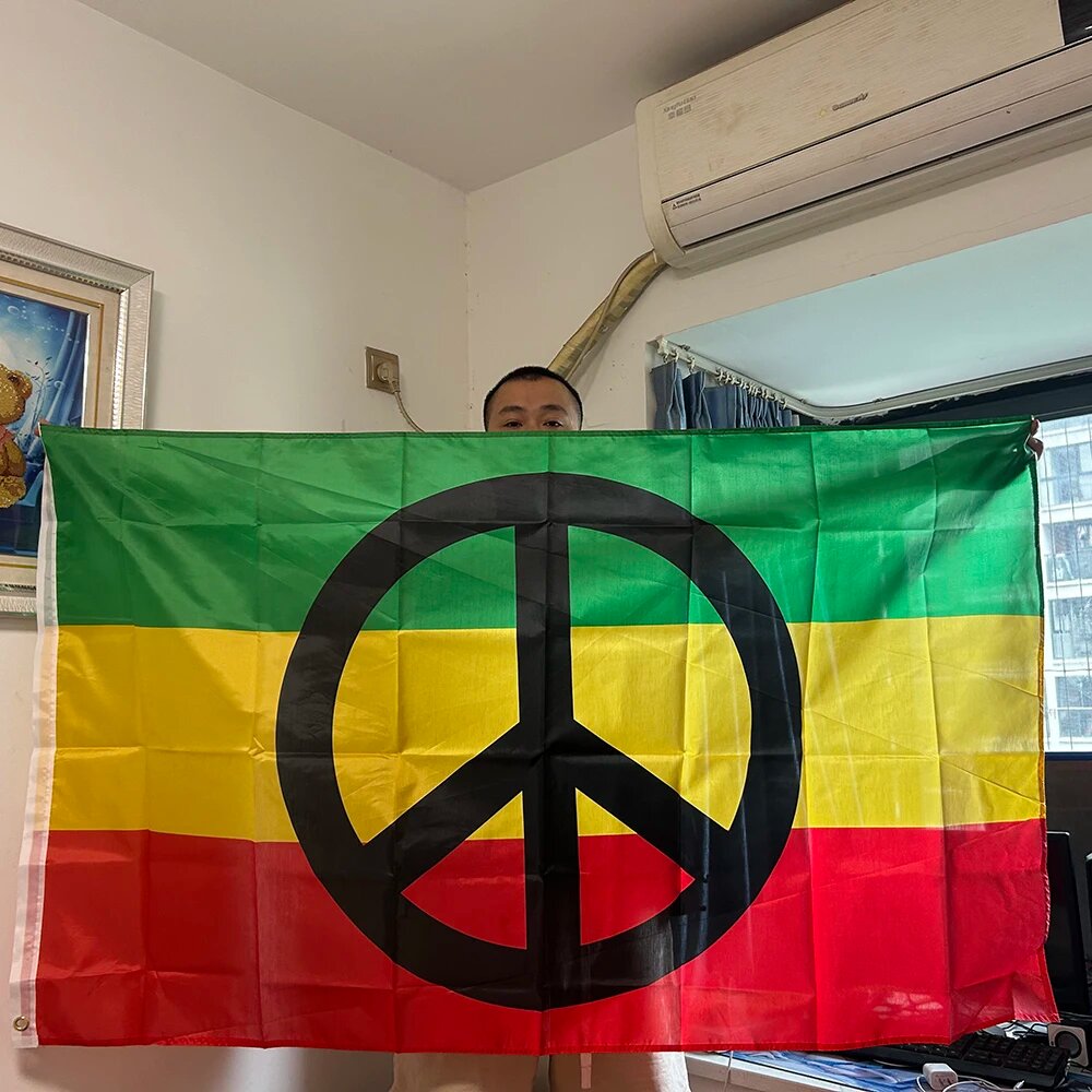 SKY FLAG Раста Мирный флаг 90x150 см