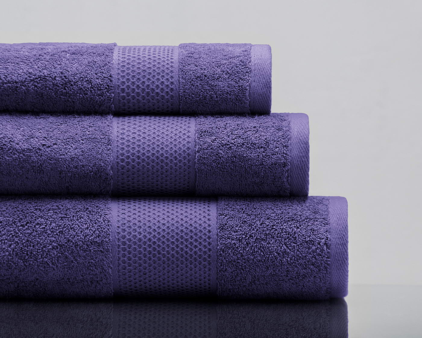 Полотенце банное Sofi De Marko Oliver 50x90 см, 100 % хлопок, синее, махровое