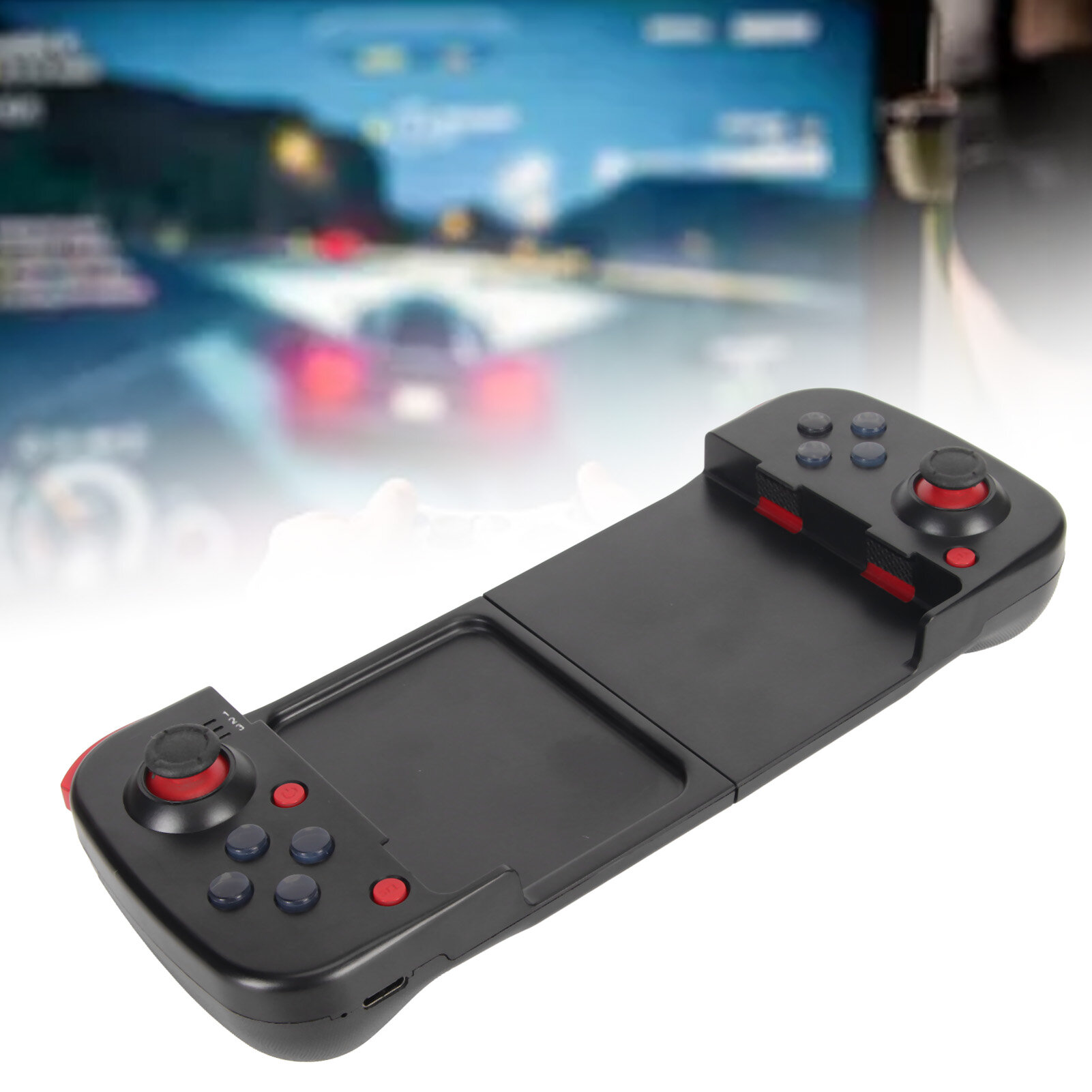 Bluetooth Mobile Game Controller Stretchable Wireless Phone Gamepad for Android IOS PS3 — фото 1