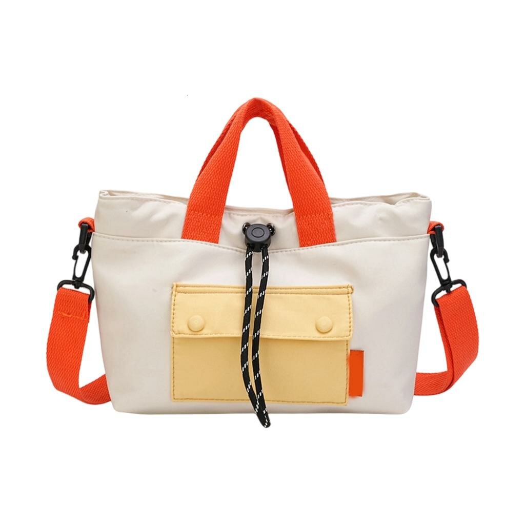 Маленькая дорожная сумка-мессенджер контрастного цвета, легкая сумочка для путешествий-фиолетовый