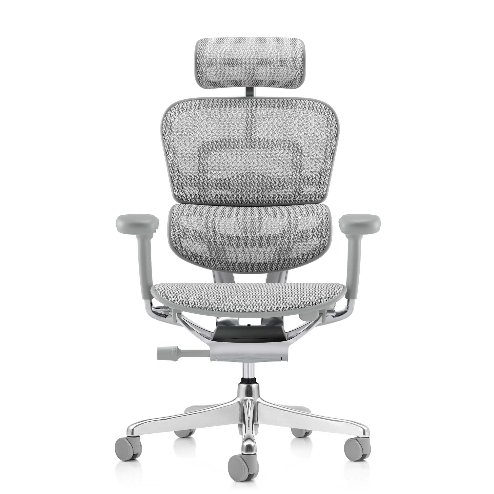 Кресло FALTO Ergohuman 2 SE Luxury (натяжение сетки, SmartWork, наклон вперед, сетка , серый)