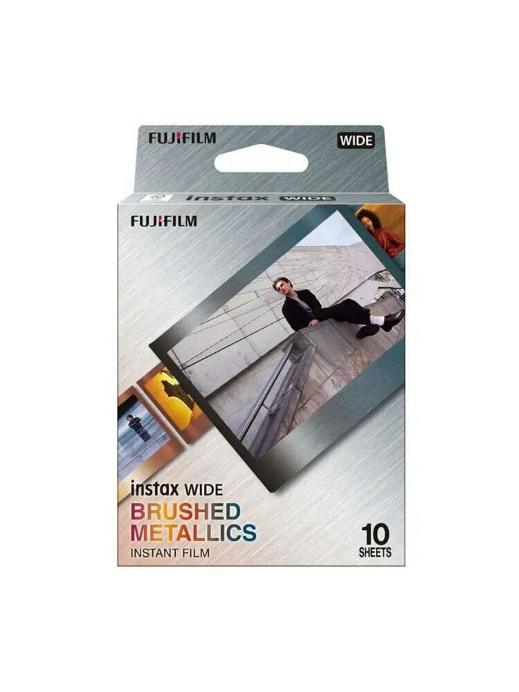 Фотопленка Instax WIDE Brushed Metallics 1x10