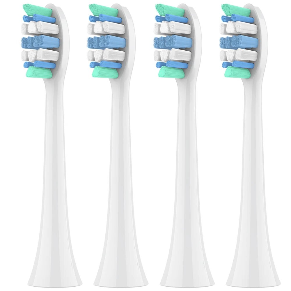 Насадки для зубных щеток Dupont, для Philips Sonicare White-4 Pcs