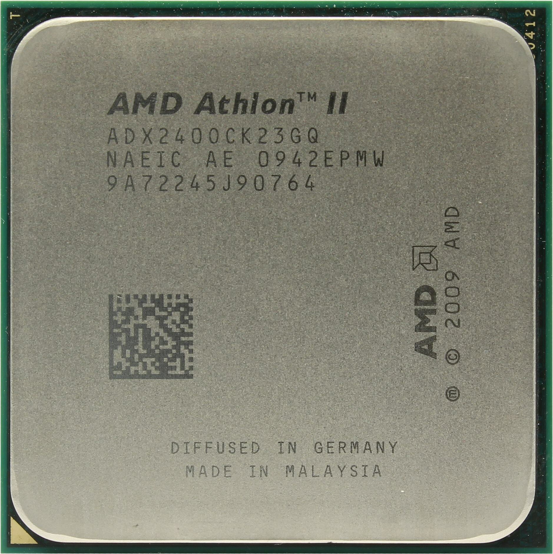 AMD Athlon II X2 240 (ADX240O) 2.8 GHz/2core/ 2Mb/65W/ 4000MHz Socket AM2+/AM3