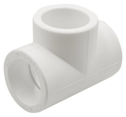 Тройник 32 EVER® plast белый (Россия)