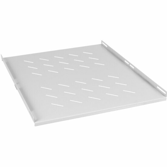 Полка стационарная Cabeus SH-J018-FC-800M 600мм для шкафов глубиной 800 мм серый