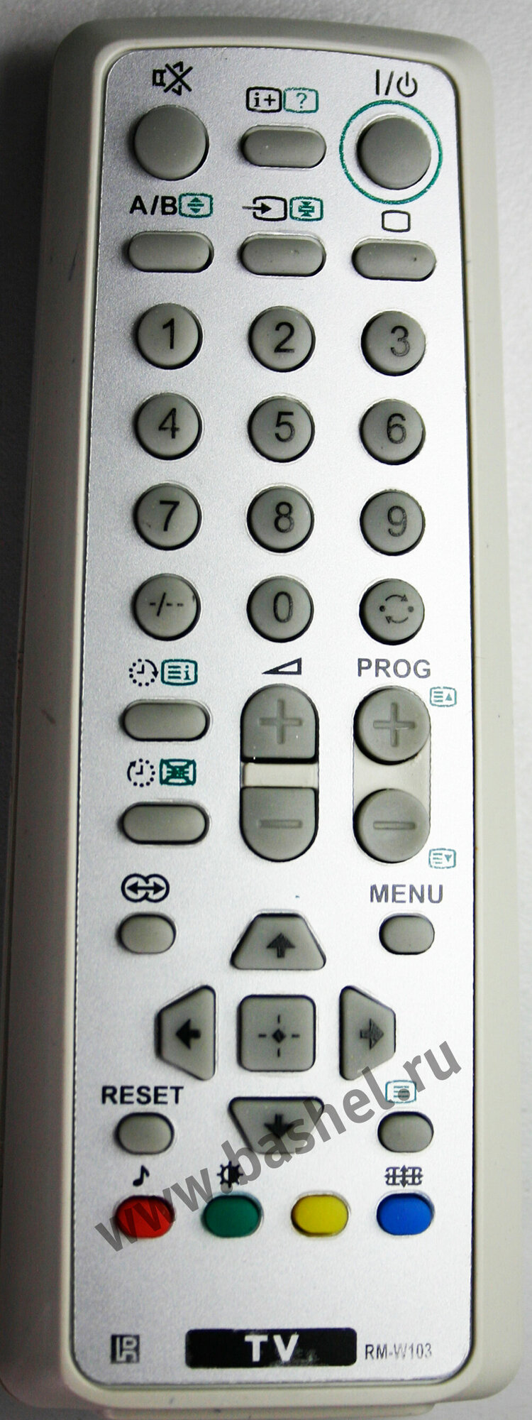 Sony RM-W103, Пульт ДУ