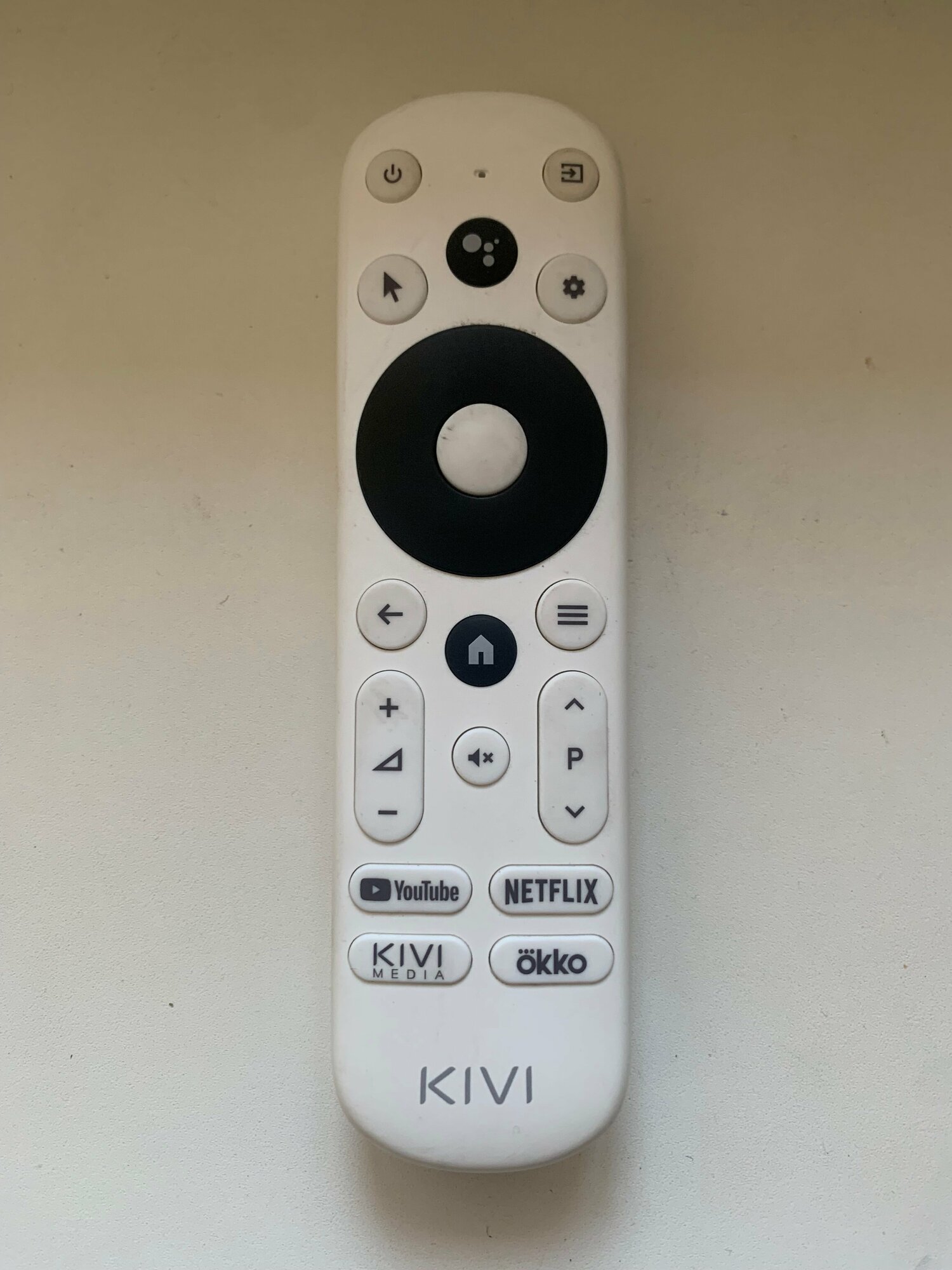 Пульт оригинальный д/у Kivi RC60, для телевизора KIVI, голосовое управление