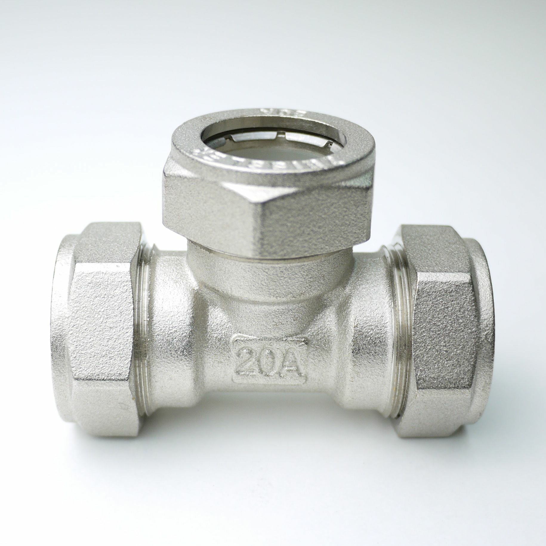 Тройник обжимной Zeissler 20х20х20