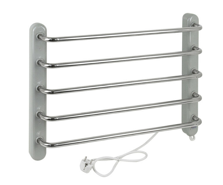 Полотенцесушитель BRIMIX BK115 хром электрический 600 х 450 x 80 мм классик эконом