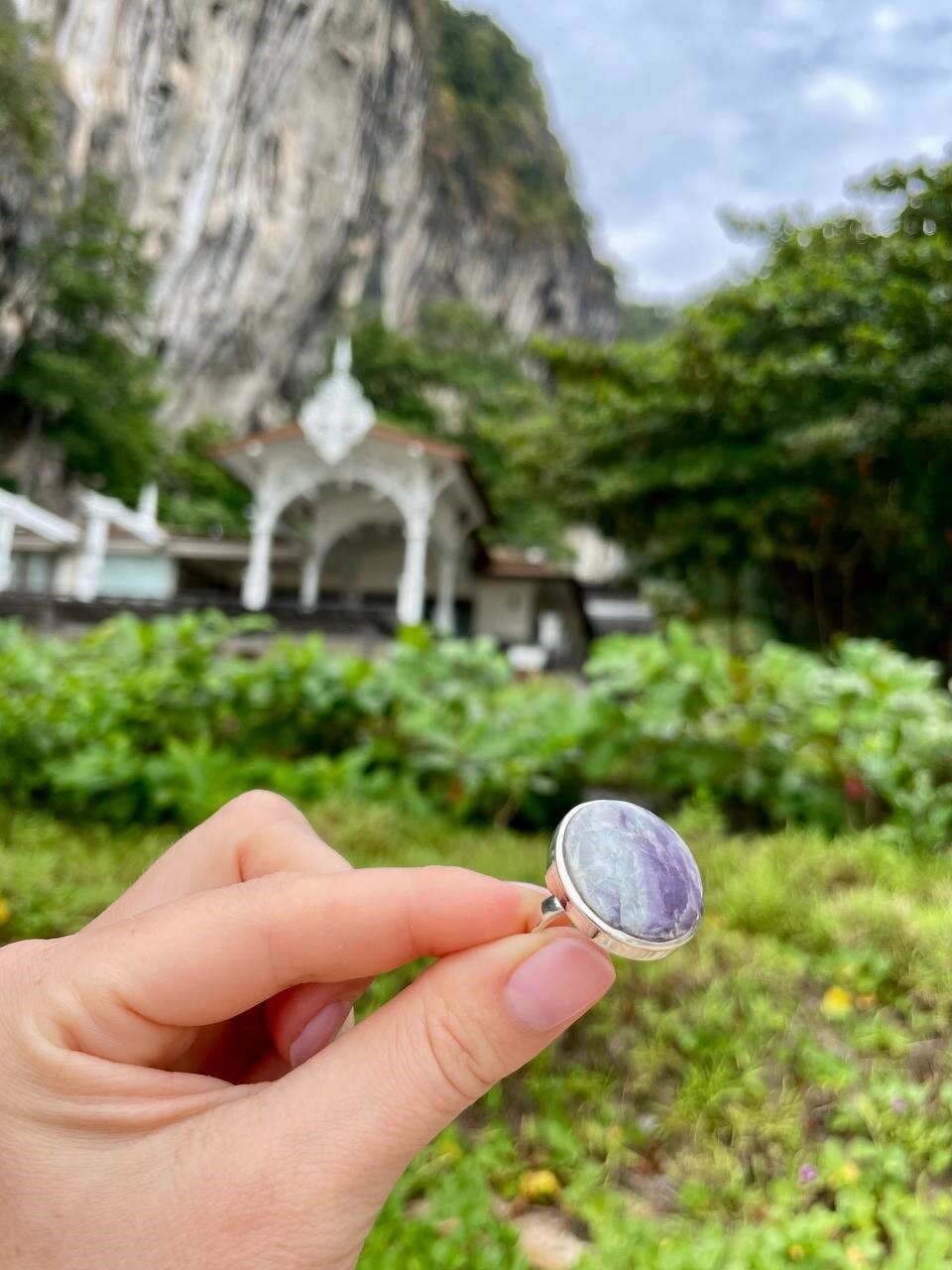 Кольцо, флюорит