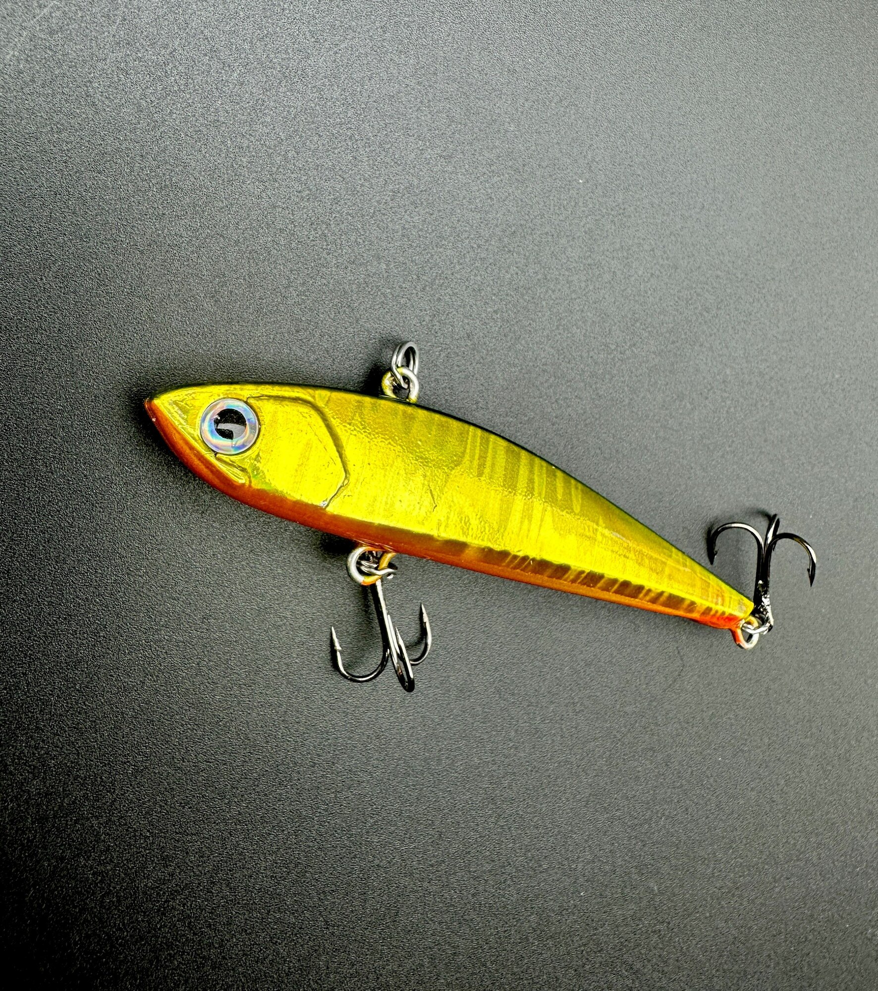 Воблер Раттлин тонущий ECLIPSE Mini Slight 75 мм 15 гр для зимней рыбалки на форель, щуку, судака, окуня/ подарок рыбаку на новый год