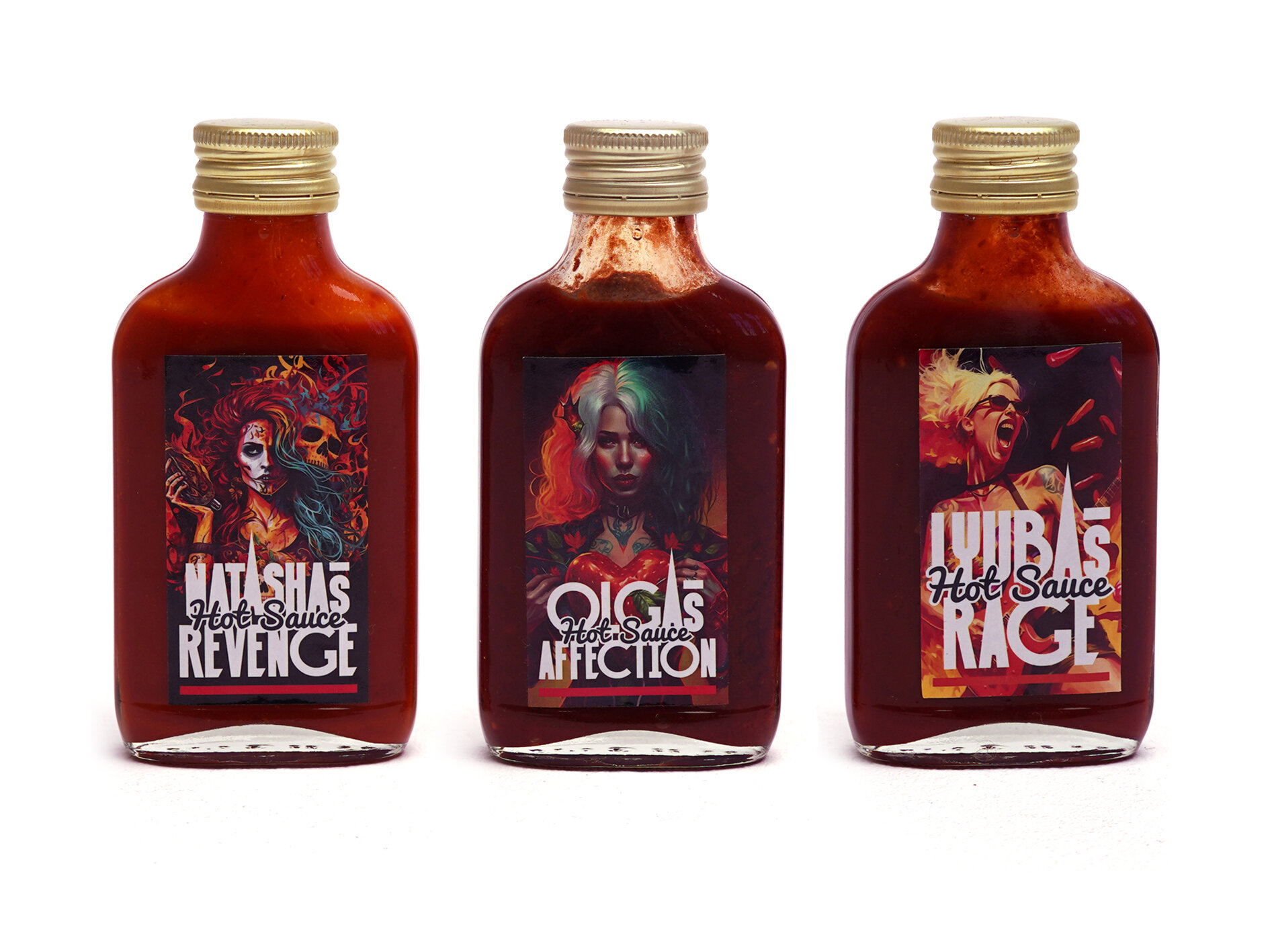 Набор соусов чили "Всадницы Апокалипсиса"