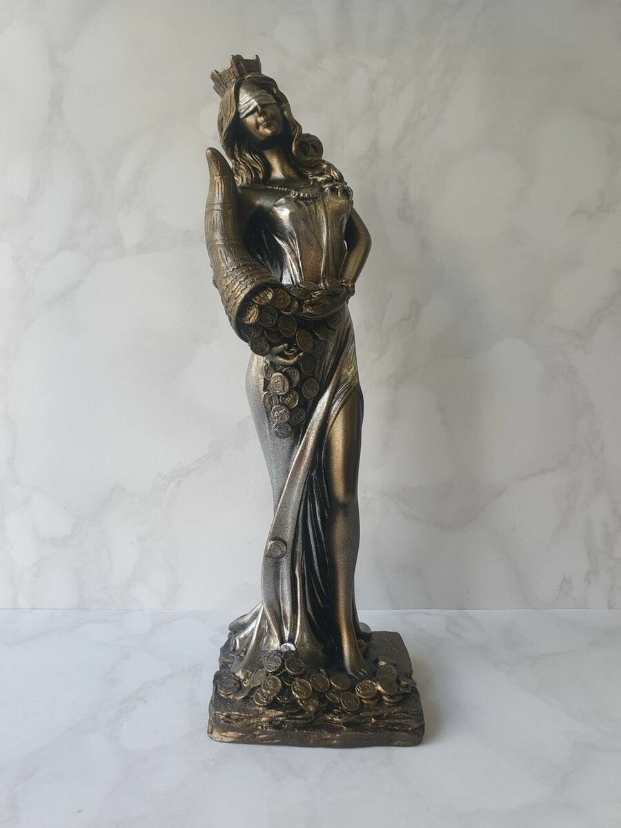 Статуэтка Фортуна богиня удачи, гипс