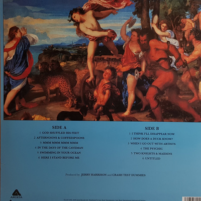 Crash Test Dummies - God Shuffled His Feet, 1xLP, BLACK LP