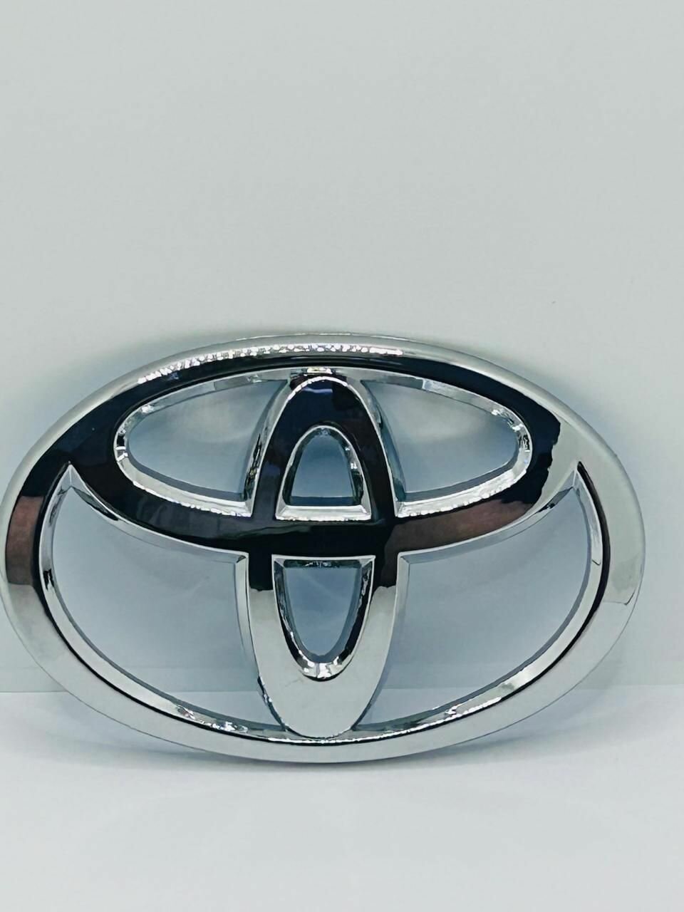 Эмблема на автомобиль Toyota Тойота Хром 150MM
