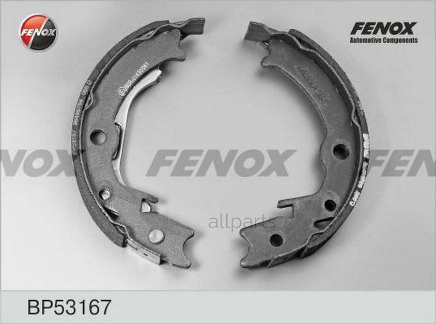 FENOX BP53167 BP53167 колодки ручного тормоза!\ Daewoo Lacetti 1.5 04>