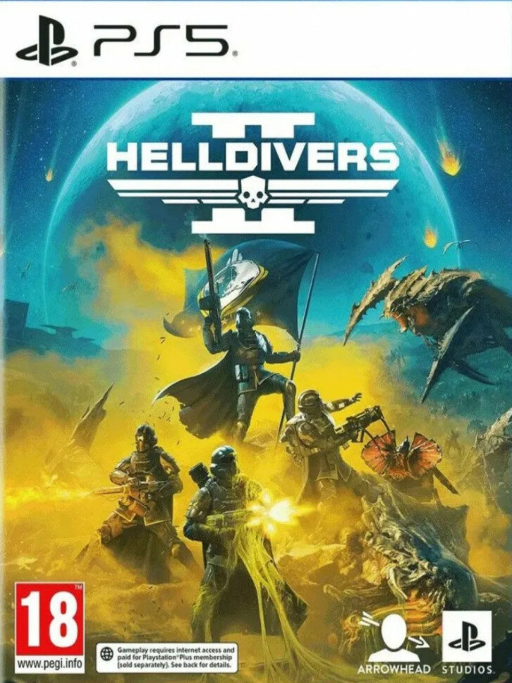 Игра Helldivers 2 для PS5 (Русские субтитры)