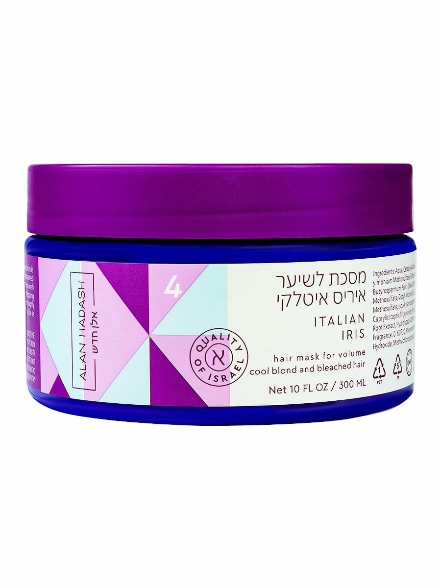 Маска для осветленных волос Italian Iris 300 мл