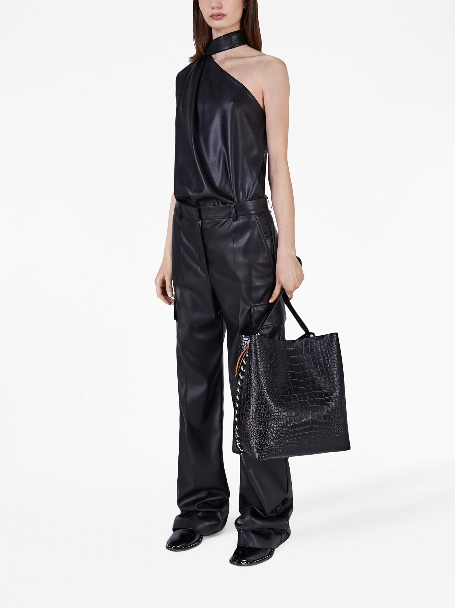 Топ Stella McCartney Топ на одно плечо, размер 40 — фото 1