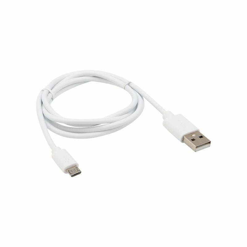Кабель для зарядки microUSB андроид телефона, провод зарядное устройство и зарядник для наушников и других гаджетов, 1м, 1шт.