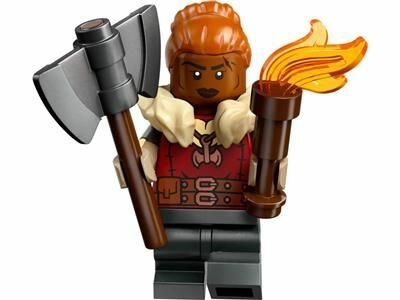 Конструктор LEGO Minifigures 71047 Dungeons & Dragons Дварф-варвар / Dwarf Barbarian (coldnd-1)