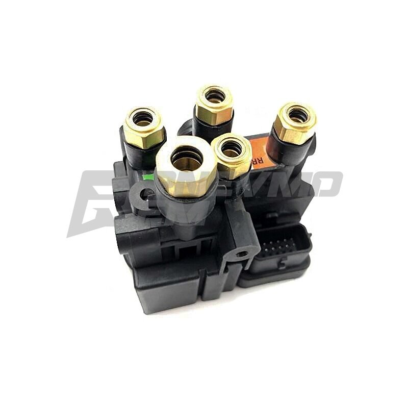 Блок клапанов пневмоподвески AirBagit для Range Rover Sport L494