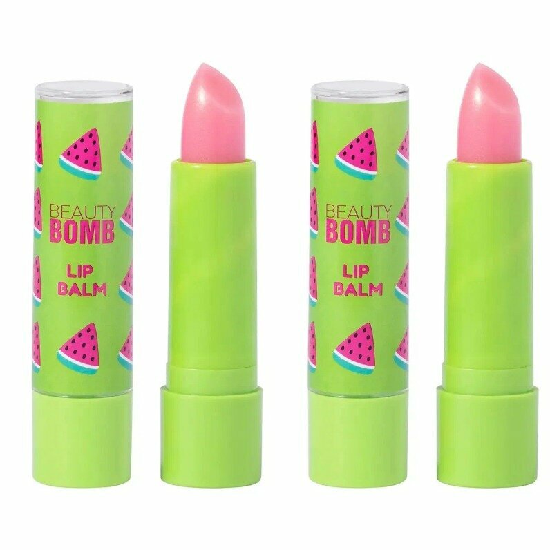 Бальзам для губ Beauty Bomb Bla-bla-balm, тон 03, 3,5 г, 2 шт