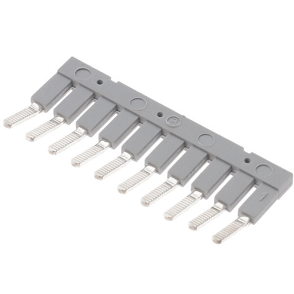 Блок перемычек PC5-10 гребёнка 1SNA113544R1200 10 полюсов 30А для клемм МА 2,5/5 (TE/АВВ) (3 шт. в комплекте)