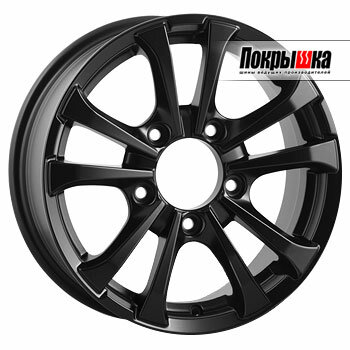 Диски литые SKAD Тундра 6.5х16/5х139.7 D98.5 ET40.0, Черный матовый