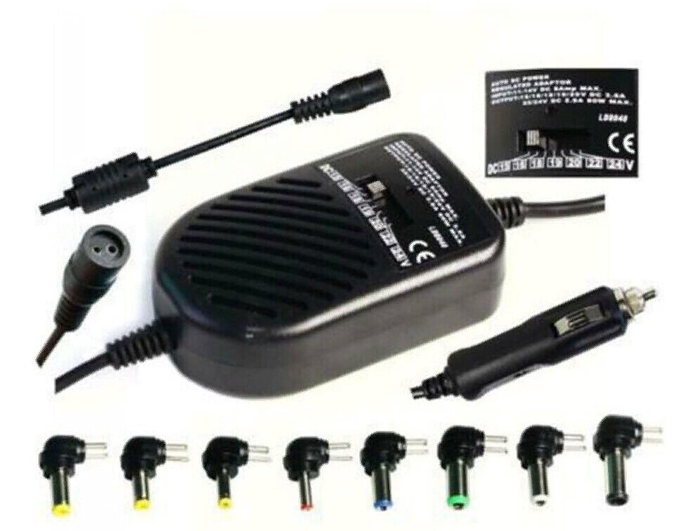 Универсальный блок питания и зарядное устройство pt 80 вт. входное напряжение бортовая сеть автомобиля 12 вольт.