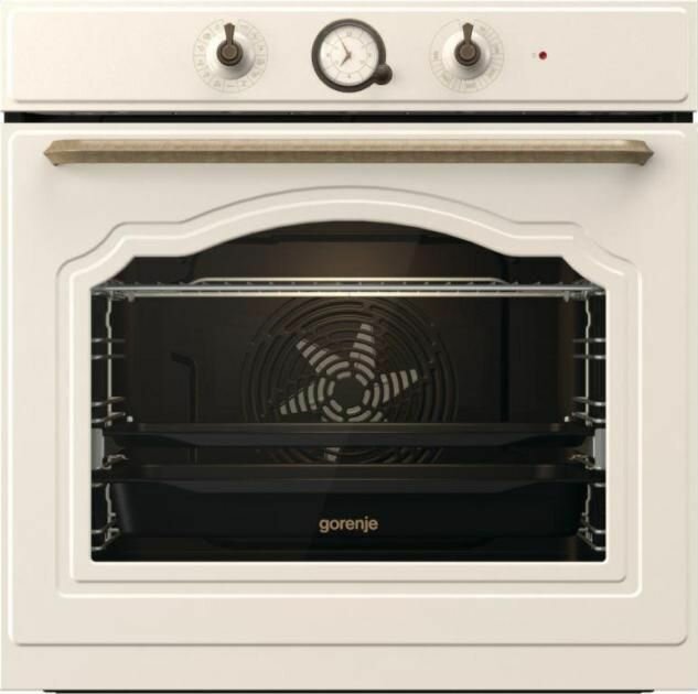Духовой шкаф GORENJE BOS67372CLI, бежевый, объем 77 л, класс энергопотребления А