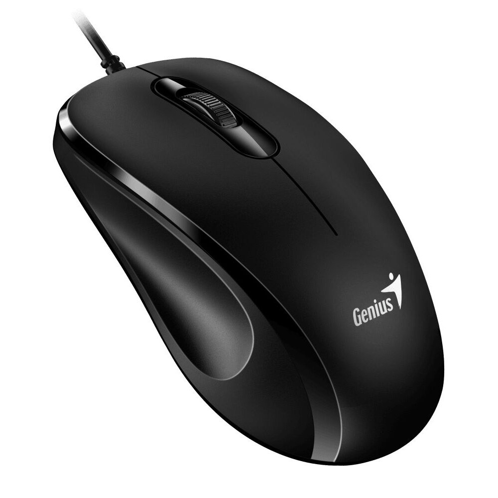 Компьютерная мышь Genius Проводная, черная, DX-101 (31010026400)
