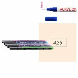 Телесный. Акриловый маркер DARWI Acryl Opak 1мм