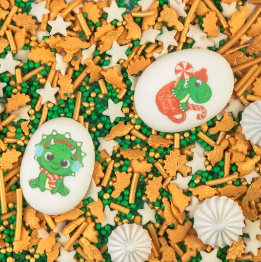 Декор Новогодний дракон микс Топ продукт, 123 гр.