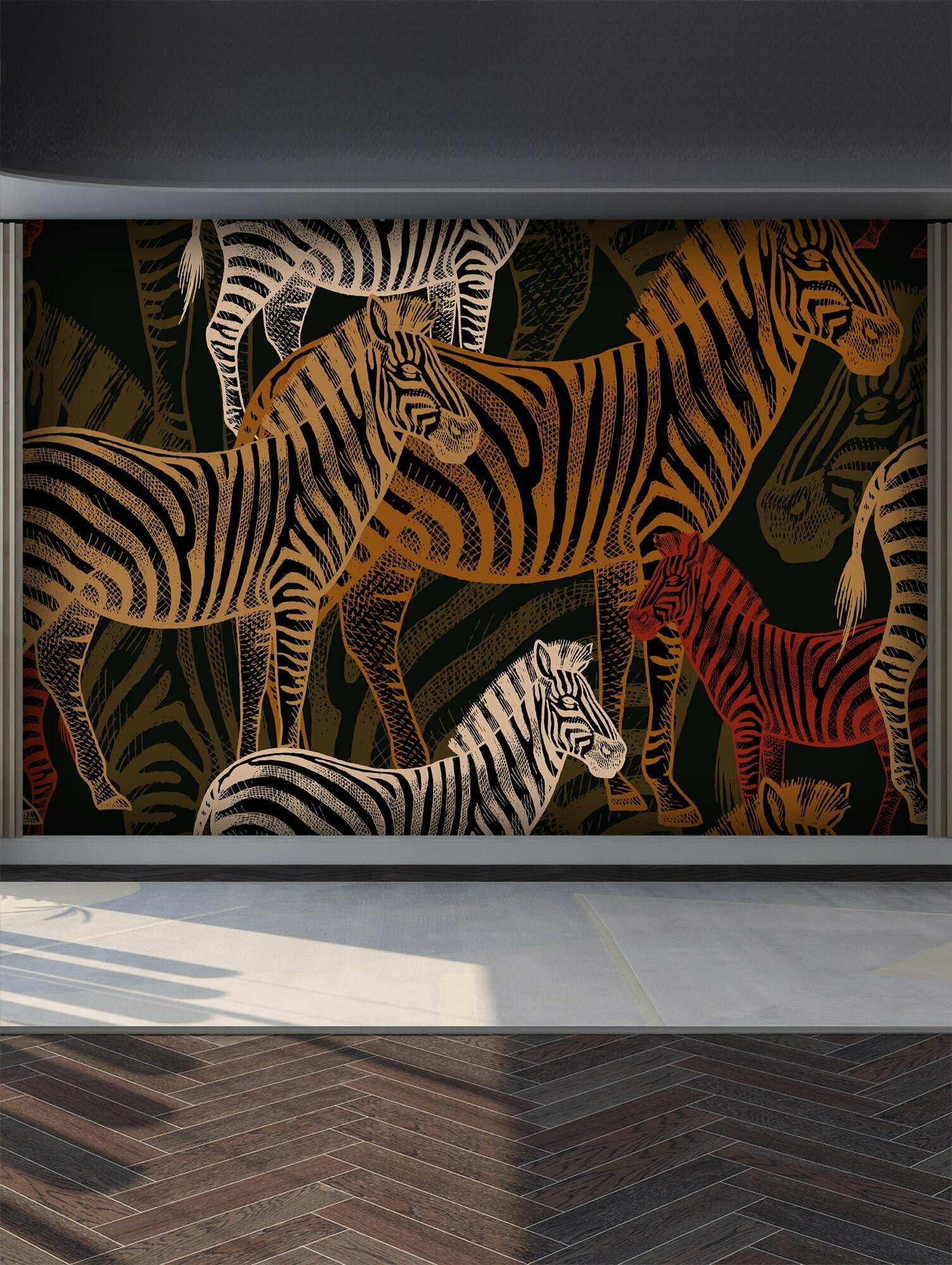 Фотообои Art IrbisPrint на стену Лошади 400х270 на флизелиновой основе