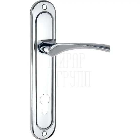 Ручка на планке Punto (Пунто) P90 8518 CRONA хром