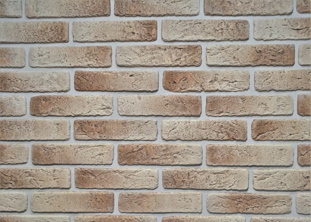 Декоративный Кирпич Русский Камень Антик Викинг Артикул 01.03 Ш19.5хВ4.7 см 1м2.