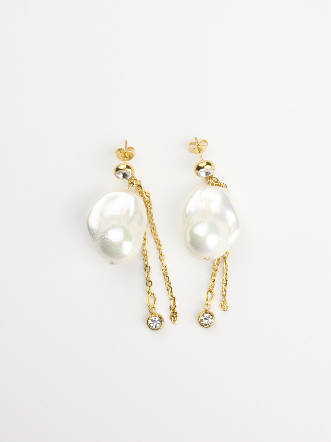 Серьги цепочки, с подвесками