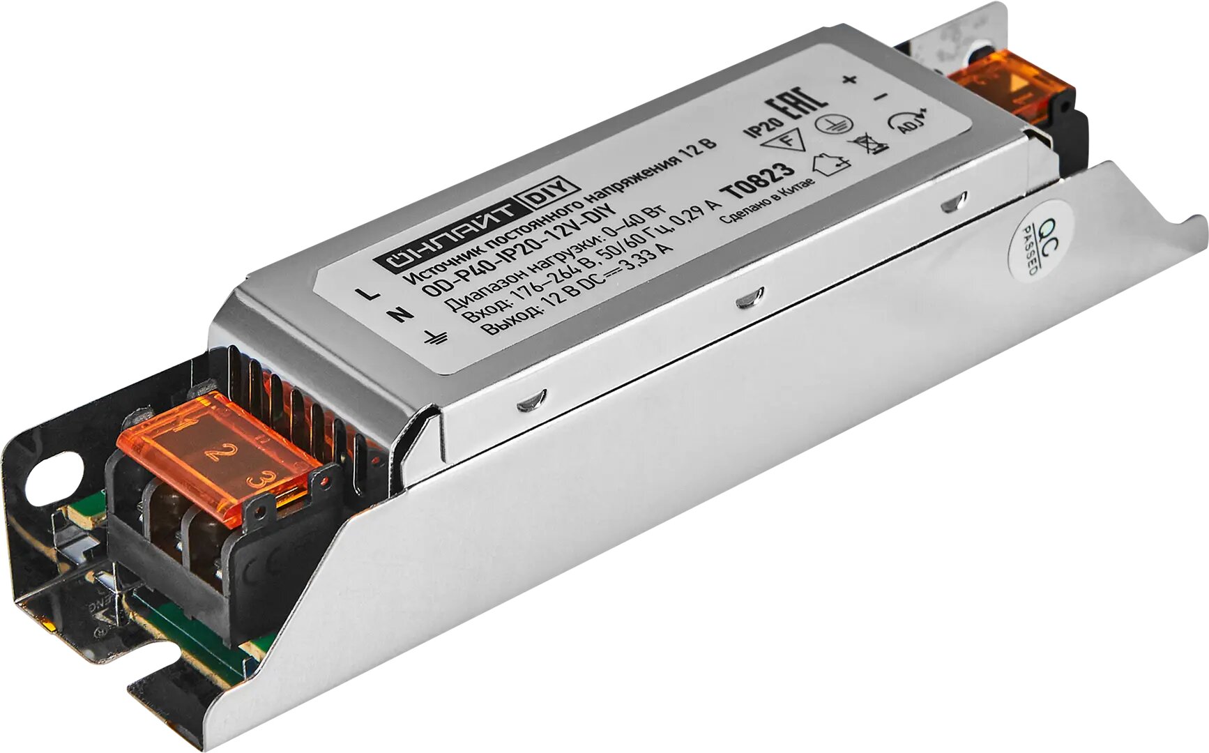 Блок питания Онлайт 90384 OD-P40-IP20-12V 12 В 40 Вт IP20