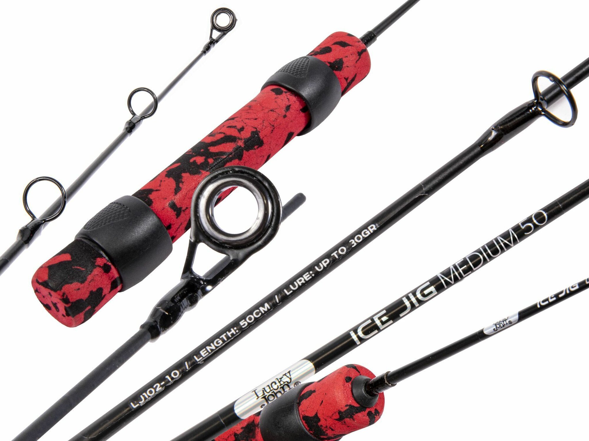 Зимняя удочка Lucky John ICE JIG Medium 50см